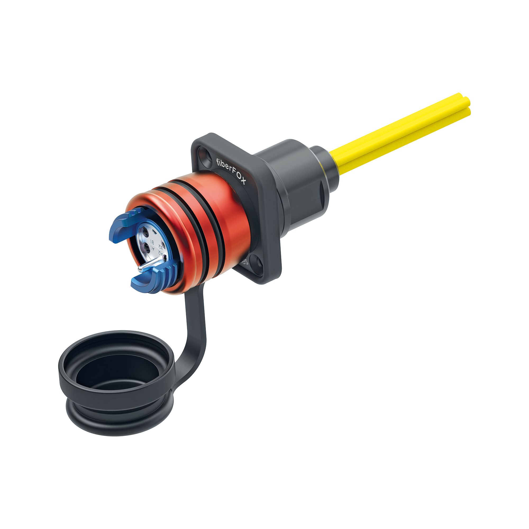 FIBERFOX EBC15 4CH fixed patch cable - Neutrik