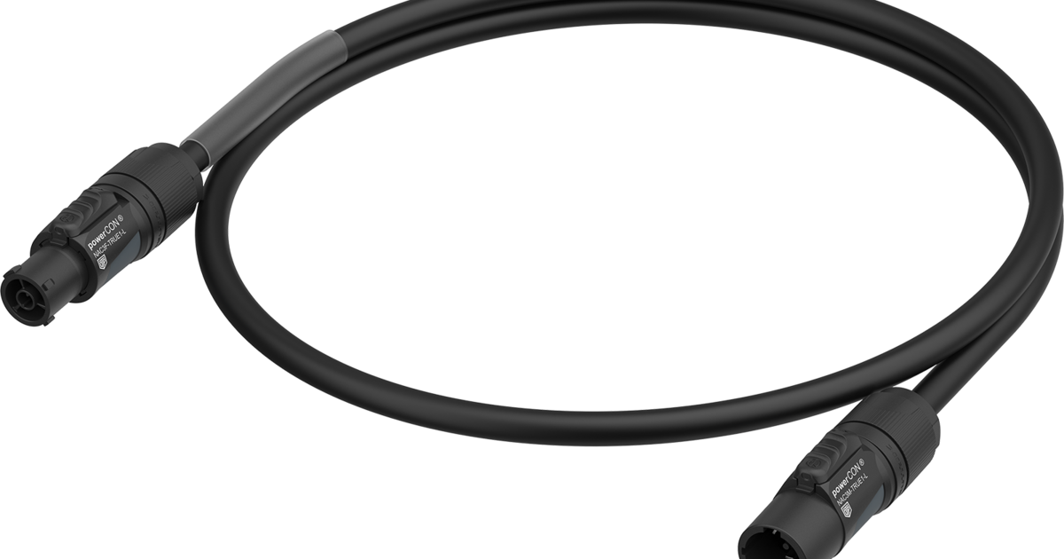 powerCON TRUE1 - Interconnection cordset rewirable - Neutrik